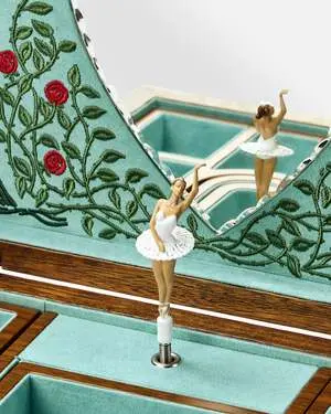 Wolf Sleeping Beauty Waltz Ballet Musical Jewelry Box