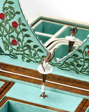 Wolf Sleeping Beauty Waltz Ballet Musical Jewelry Box