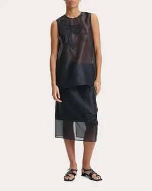 Cecilie Bahnsen Keyhole Blouses
