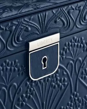 Wolf Liberty Large Embossed Jewelry Box
