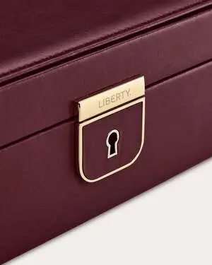 Wolf Liberty Medium Embossed Jewelry Box