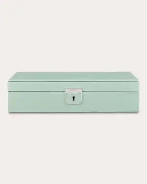 Wolf Liberty Medium Jewelry Box - Blue
