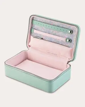 Wolf Liberty Medium Zip Jewelry Case