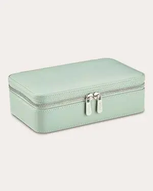 Wolf Liberty Medium Zip Jewelry Case