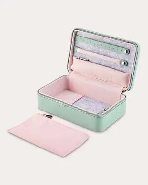 Wolf Liberty Medium Zip Jewelry Case