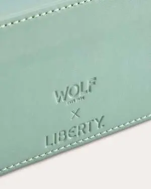 Wolf Liberty Medium Zip Jewelry Case