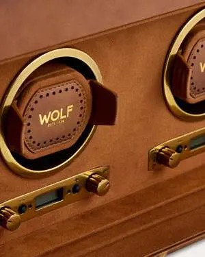 Wolf Brogue Double Watch Winder