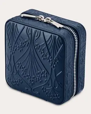 Wolf Liberty Small Travel Zip Jewelry Case