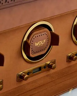 Wolf Brogue Triple Watch Winder