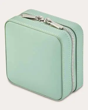 Wolf Liberty Small Travel Zip Jewelry Case