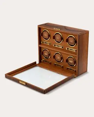 Wolf Brogue 6-piece Watch Winder