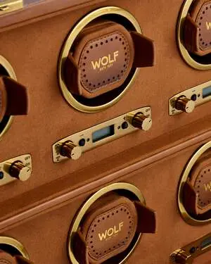 Wolf Brogue 8-piece Watch Winder