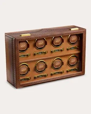 Wolf Brogue 8-piece Watch Winder