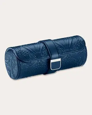 Wolf Liberty Embossed Triple Watch Roll