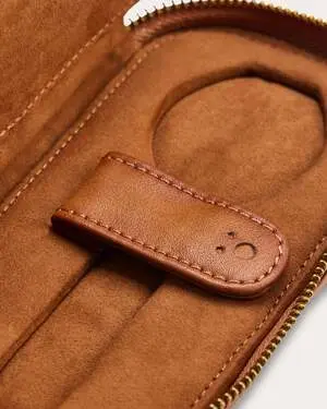 Wolf Brogue 2-piece Zip Watch Case