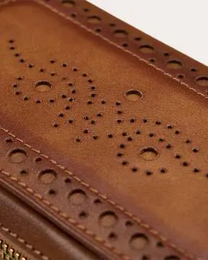 Wolf Brogue 2-piece Zip Watch Case