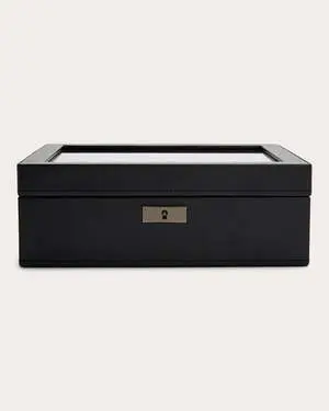 Wolf Axis 8-piece Watch Box - Black