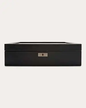 Wolf Axis 10-piece Watch Box - Black