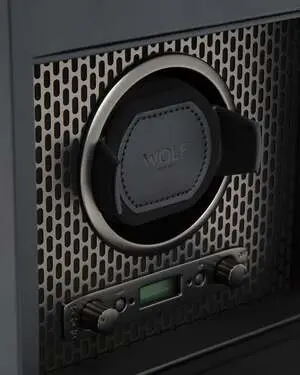 Wolf Axis Single Watch Winder Storage Case
