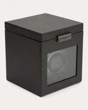 Wolf Axis Single Watch Winder Storage Case
