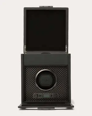 Wolf Axis Single Watch Winder Storage Case