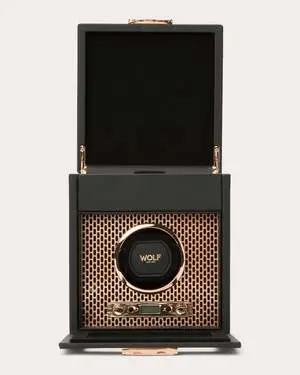 Wolf Axis Single Watch Winder Storage Case