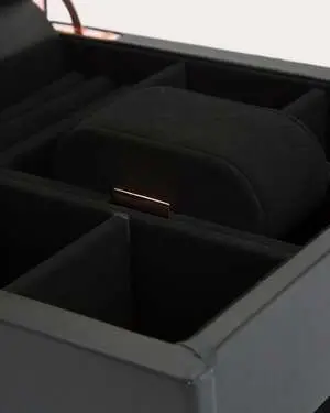 Wolf Axis Single Watch Winder Storage Case