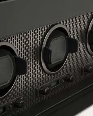 Wolf Axis Triple Watch Winder Storage Case