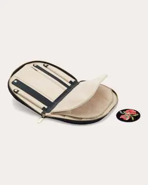Wolf Zoe Embroidered Velvet Jewelry Portfolio
