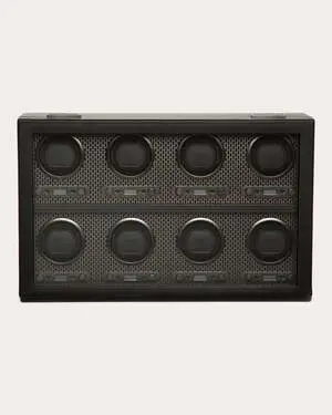 Wolf Axis 8-piece Watch Winder - Black