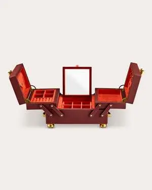 Wolf Marla Aaron Baby Everything Box - Red