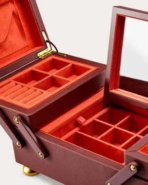 Wolf Marla Aaron Baby Everything Box - Red