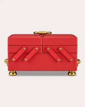 Wolf Marla Aaron Baby Everything Box - Red
