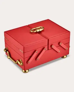 Wolf Marla Aaron Baby Everything Box - Red