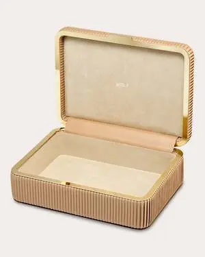 Wolf Bella Pleated Medium Jewelry Box