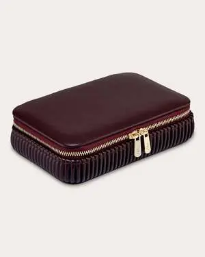 Wolf Bella Pleated Zip Jewelry Case