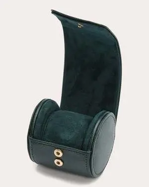 Wolf British Racing Leather Single Watch Roll