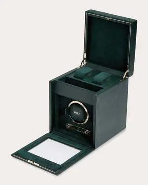 Wolf British Racing Single Watch Winder Storage Case