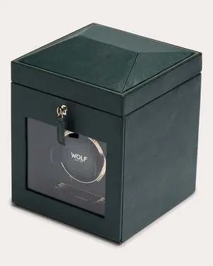 Wolf British Racing Single Watch Winder Storage Case