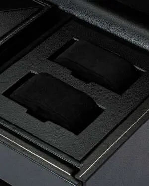 Wolf British Racing Triple Watch Winder Storage Case