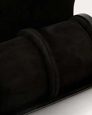 Wolf British Racing Leather Triple Watch Roll