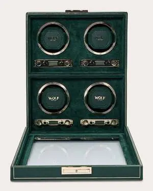 Wolf British Racing 4-piece Watch Winder