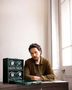 Wolf British Racing 4-piece Watch Winder