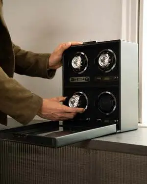 Wolf British Racing 4-piece Watch Winder