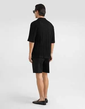 Dolce & Gabbana Perforated Cotton Shirt
