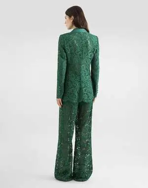 Dolce & Gabbana Double-breasted Lace Jacket