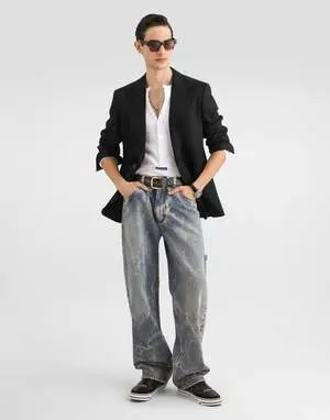 Dolce & Gabbana Sicilia Light Single-breasted Viscose Jacket