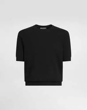 Dolce & Gabbana Silk Pullover - Black