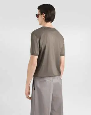 Dolce & Gabbana Silk Serafino T-shirt