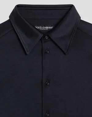 Dolce & Gabbana Martini Silk Jersey Shirt